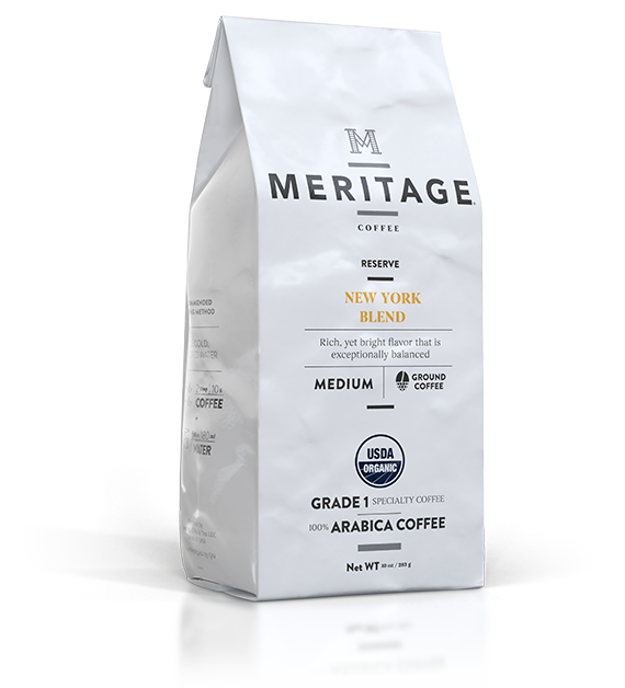 NEW YORK BLEND - GROUND - Meritage Coffee